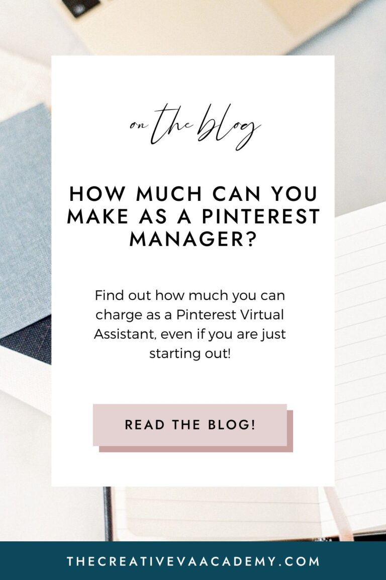 How Much Can You Make As a Pinterest Manager? - thecreativevaacademy.com